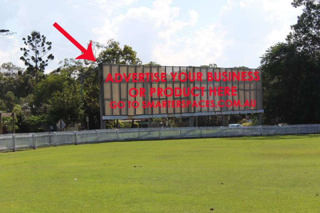 Billboard or Shade Sign Advertisement - Smarter Spaces